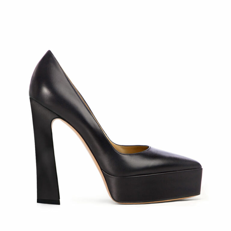 Décolleté pelle nera – COD. 38185 - Sito ufficiale SHARLENE CALZATURE ...